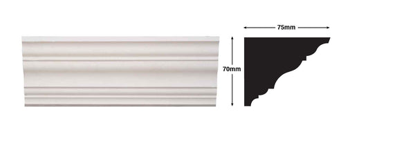 Stunning genuine plaster cornice – GandMPlaster